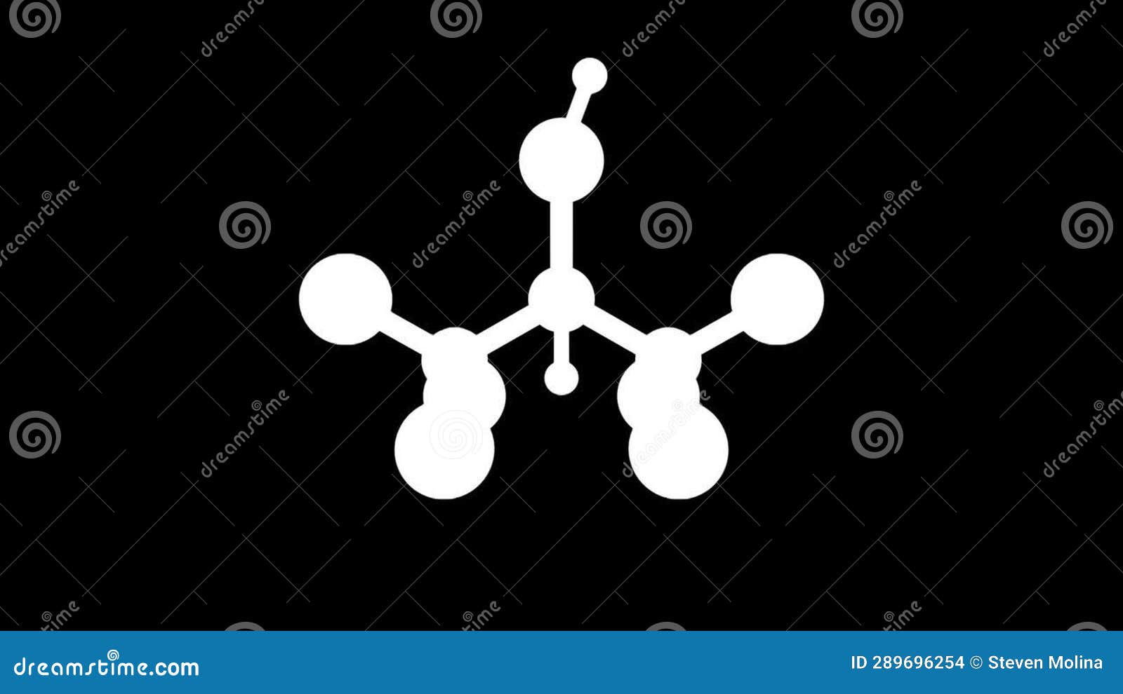 Hexafluoro-2-propanol Molecule. Stock Footage - Video of science ...