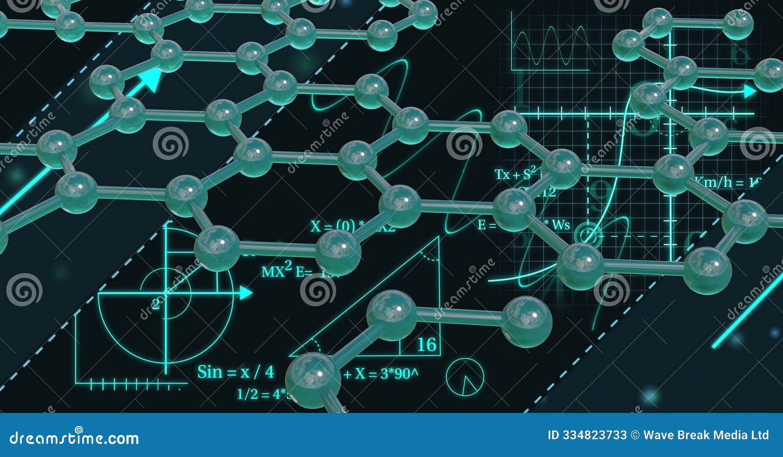 Molecular Structure and Mathematical Equations, Scientific Data ...