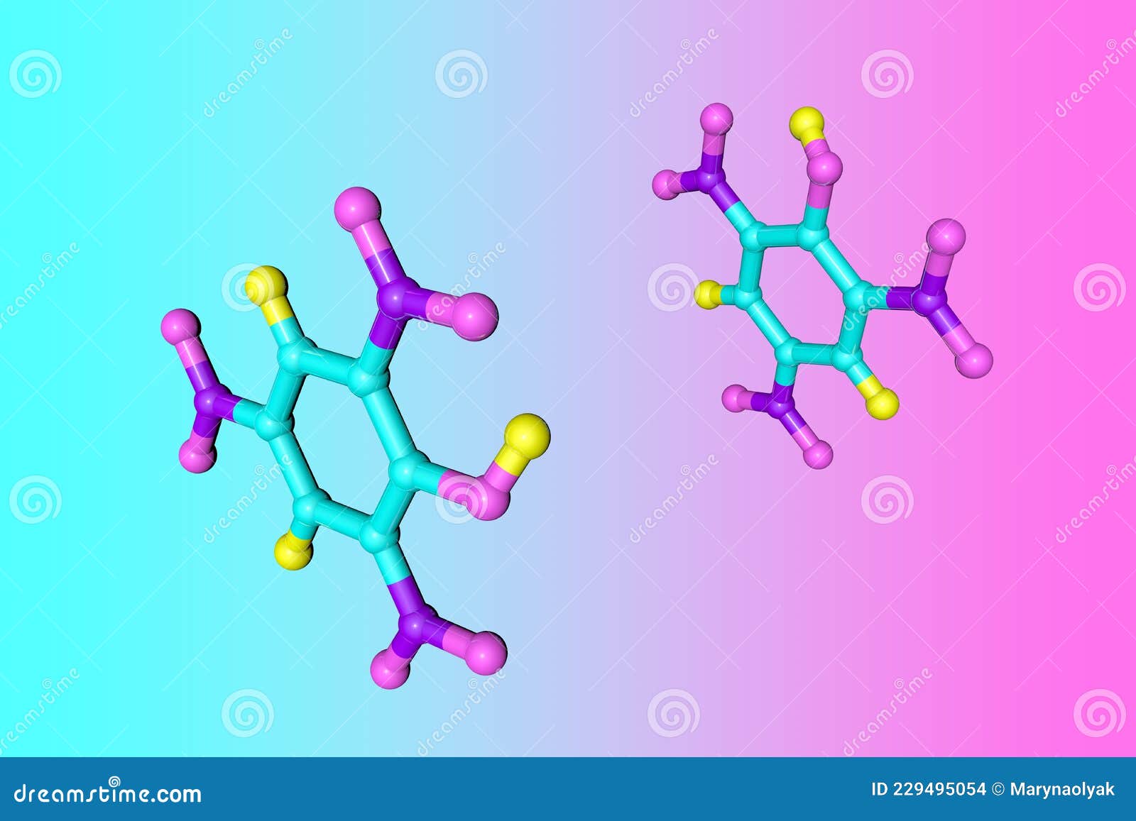 Molecular Structure of Picric Acid or Trinitrophenol, a Yellow Solid ...