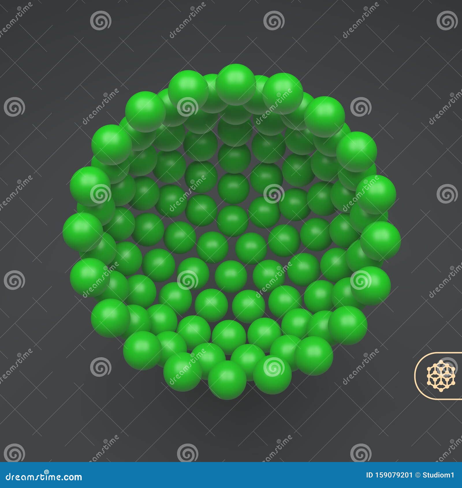 Molecular Structure with Spherical Particles. Scientific Background ...