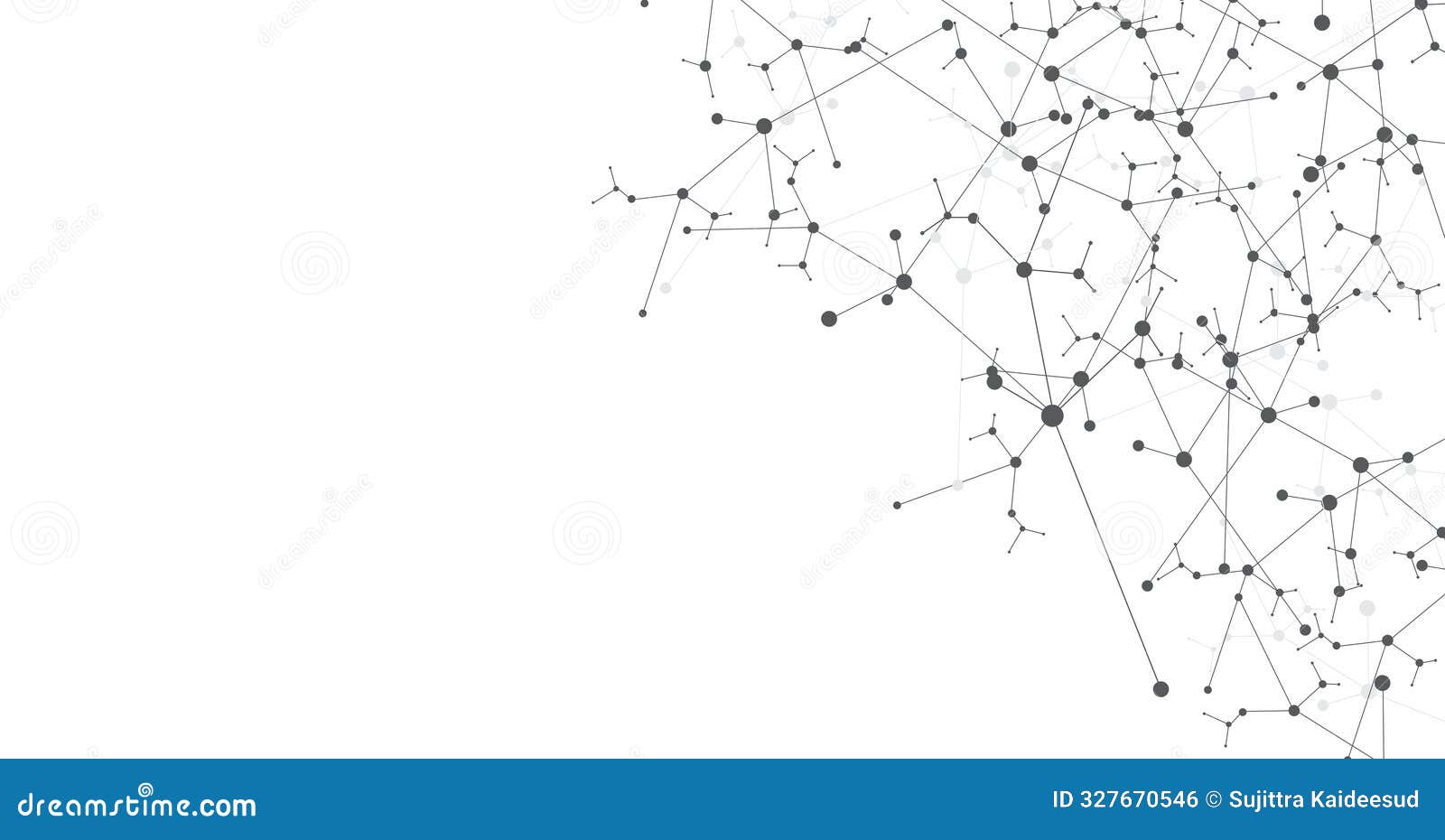 Molecular Structure on White Background Stock Vector - Illustration of ...