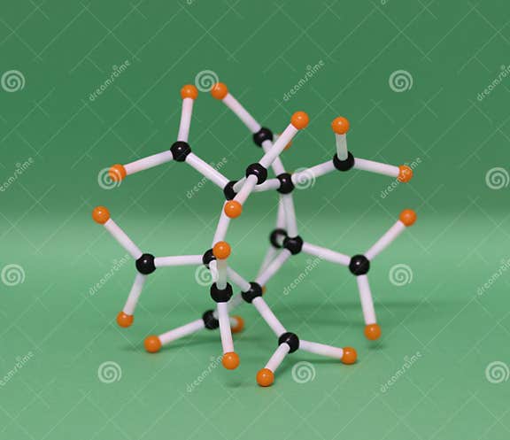 Molecular structures stock image. Image of science, biochemistry ...