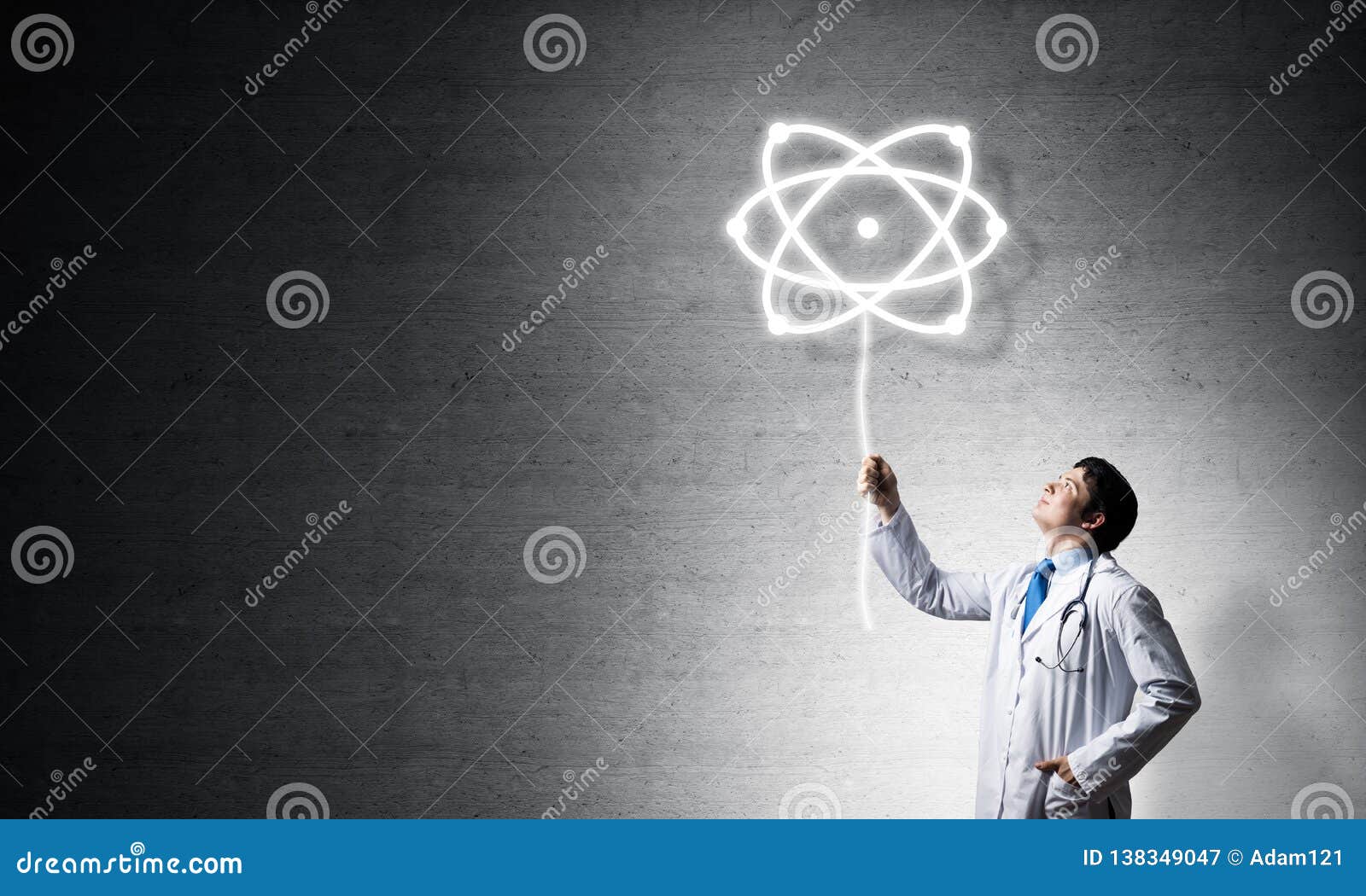 Molecular Technology and Medical Industry Stock Image - Image of hand ...