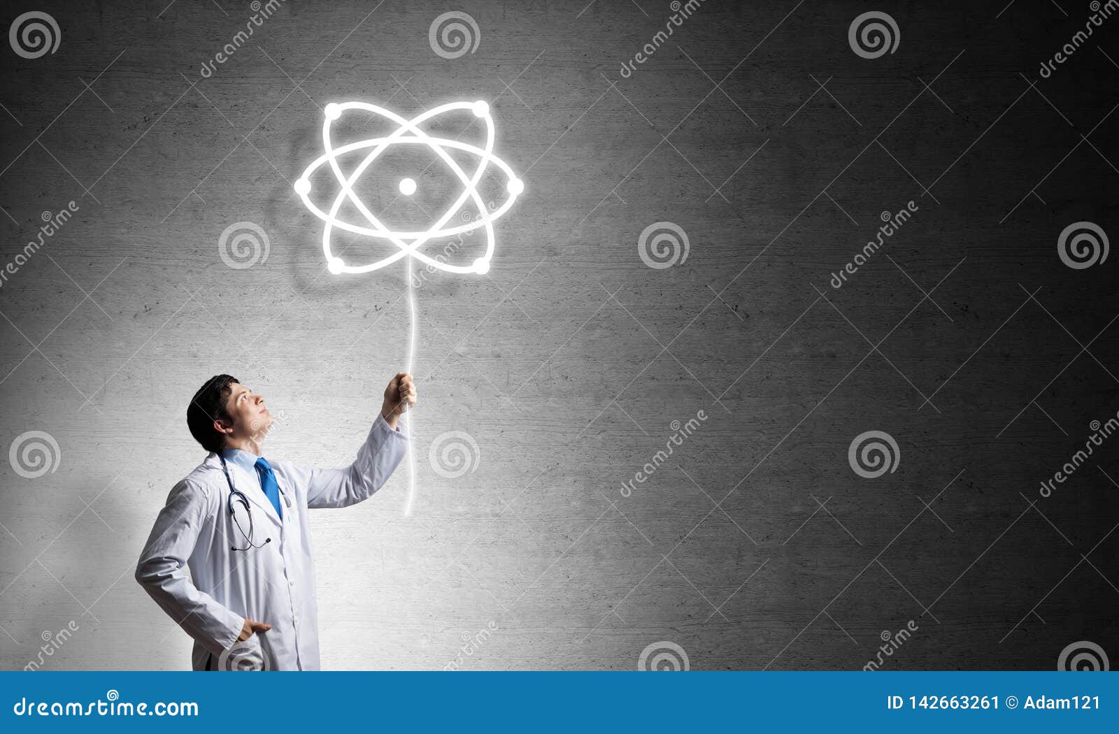 Molecular Technology and Medical Industry Stock Image - Image of ...