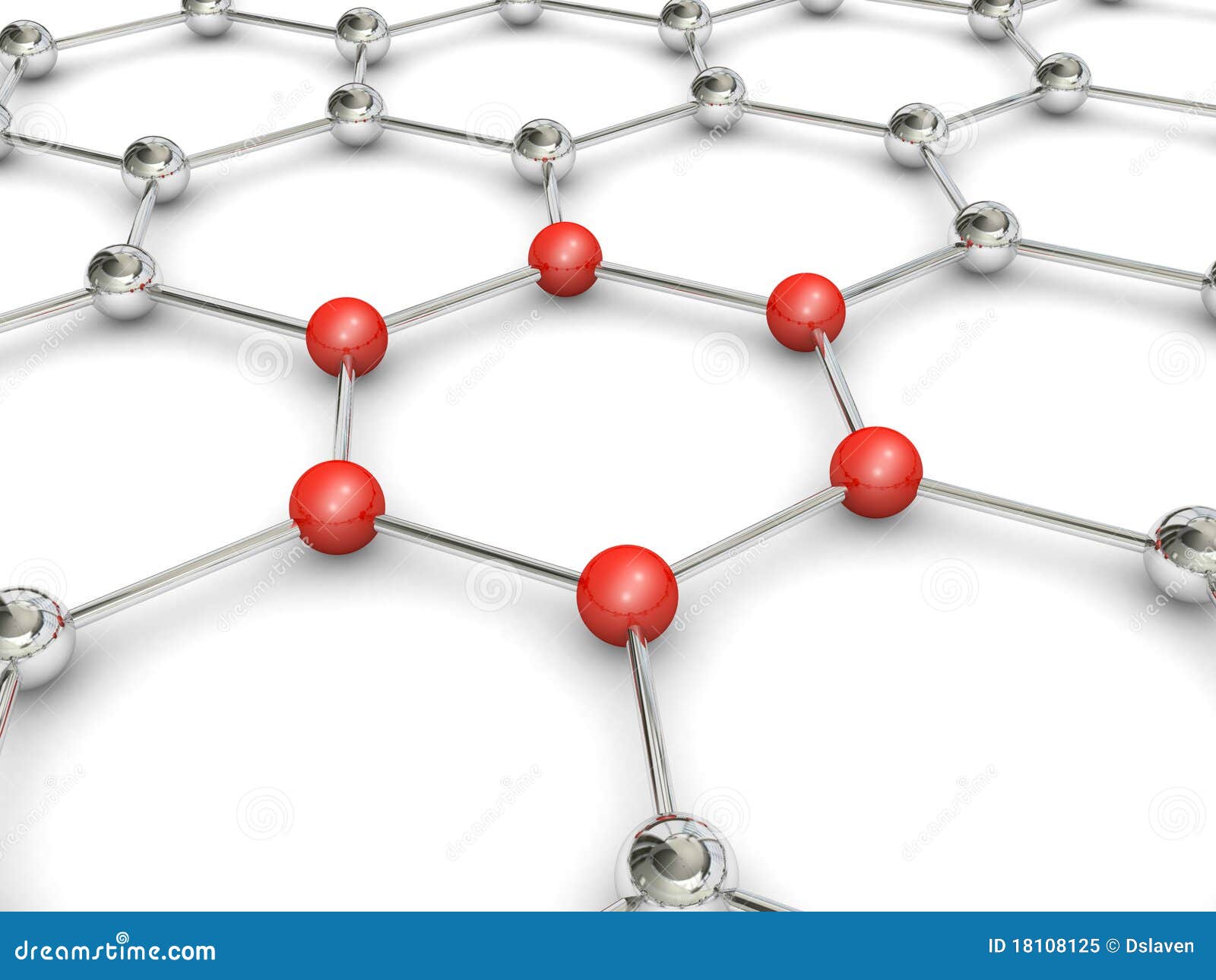 Molecule 3d stock illustration. Illustration of medicine - 18108125