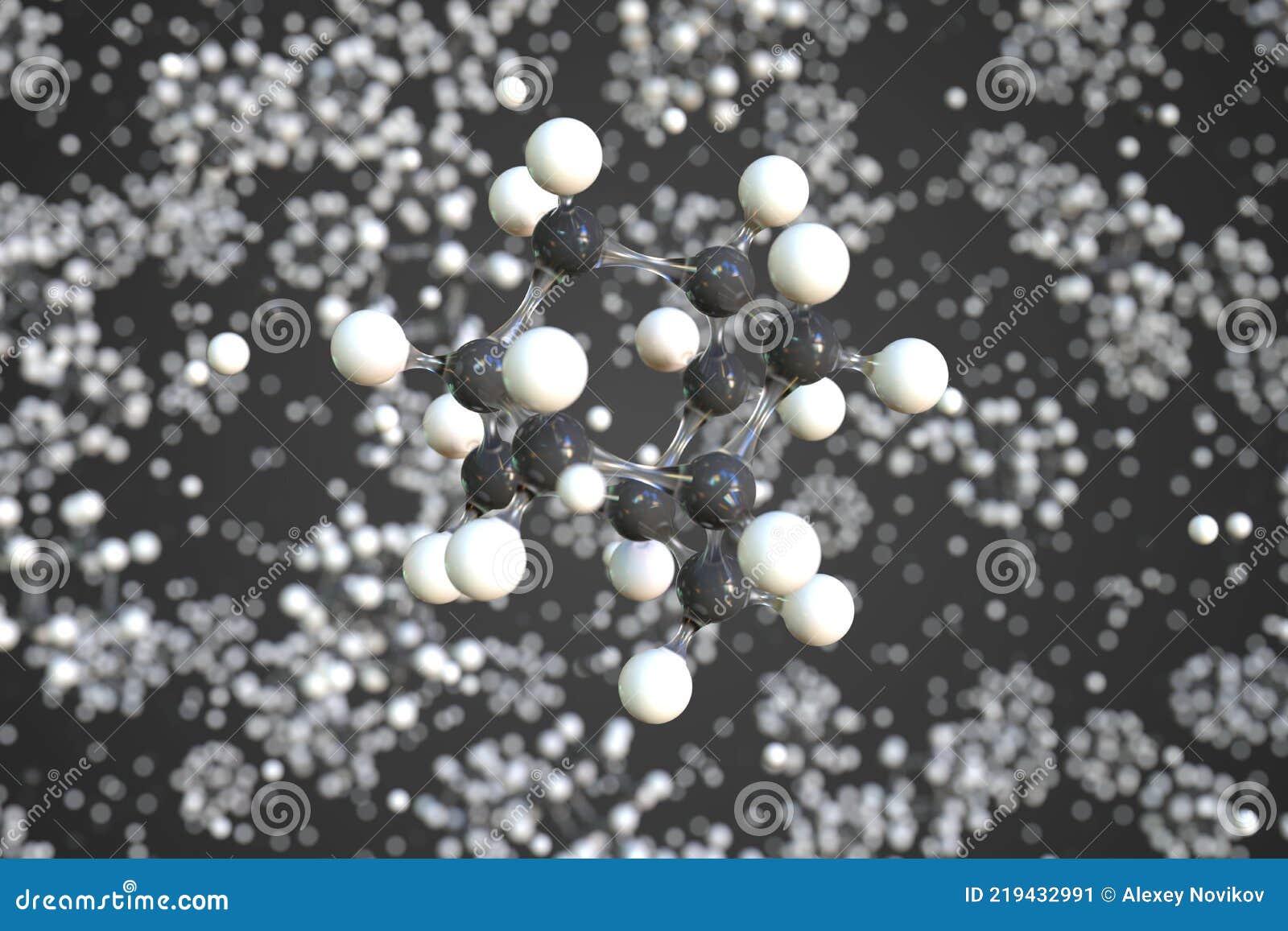 Molecule of Adamantane, Conceptual Molecular Model. Conceptual 3d ...