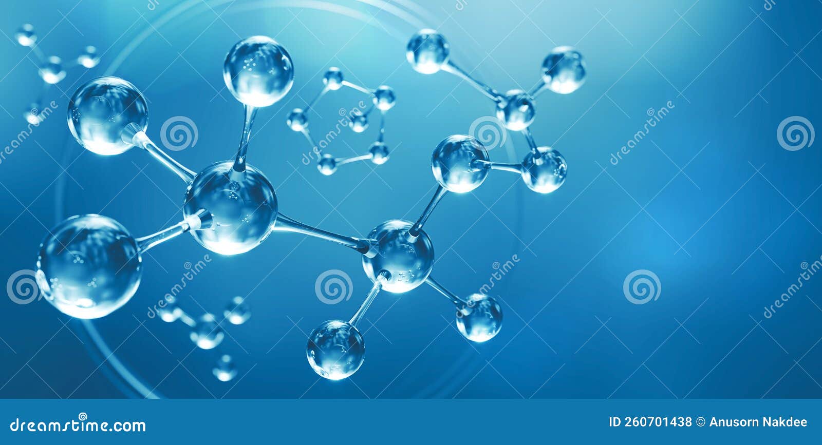 Molecule or Atom, Abstract Molecular, Structure for Science or Medical ...