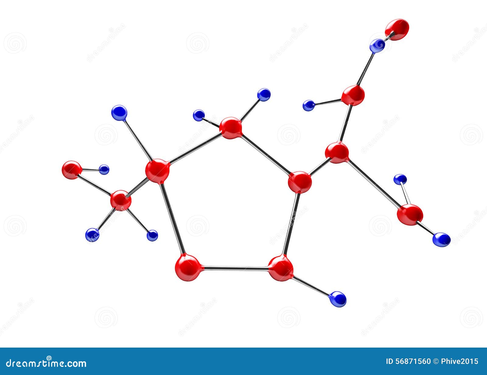 Molecule Atom on White Background Stock Illustration - Illustration of ...