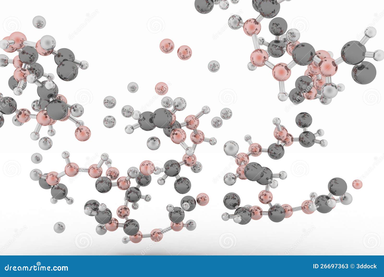 Molecule background stock illustration. Illustration of biology - 26697363