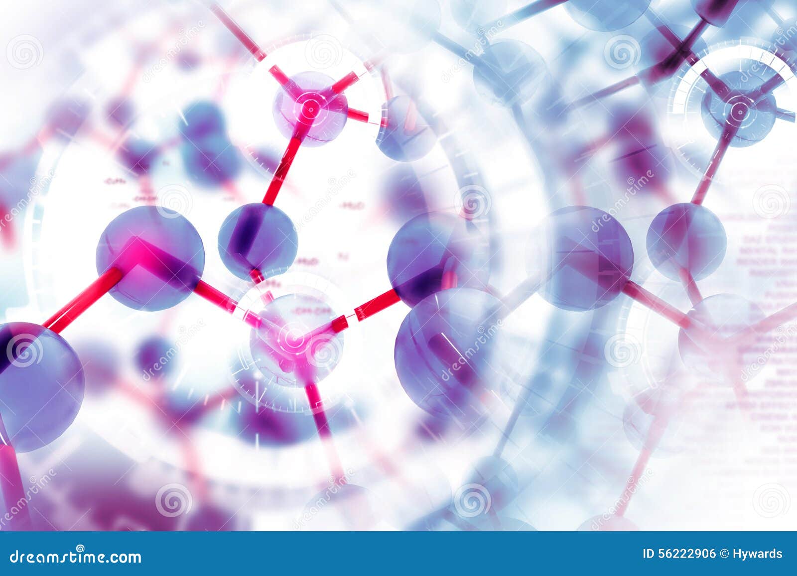 Molecule Background Vector Illustration | CartoonDealer.com #35003558