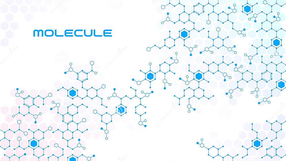 Molecule Background, Science, Molecular Structure Stock Vector ...