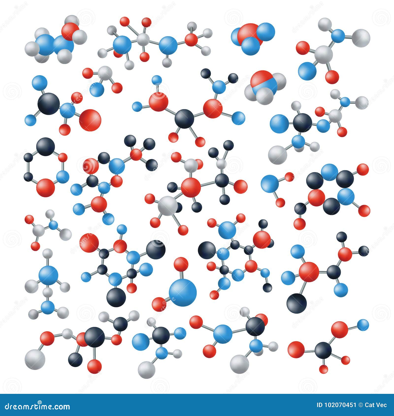 Molecule Biology Cell Structure DNA Vector Neurons Science Technology ...