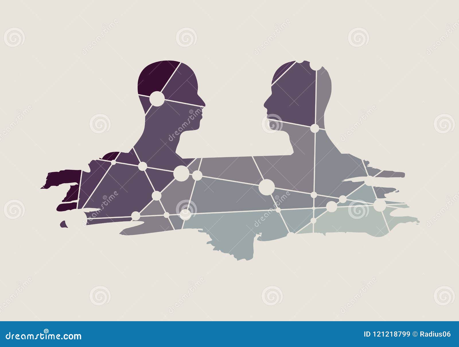 Molecule and Communication Background. Stock Vector - Illustration of ...