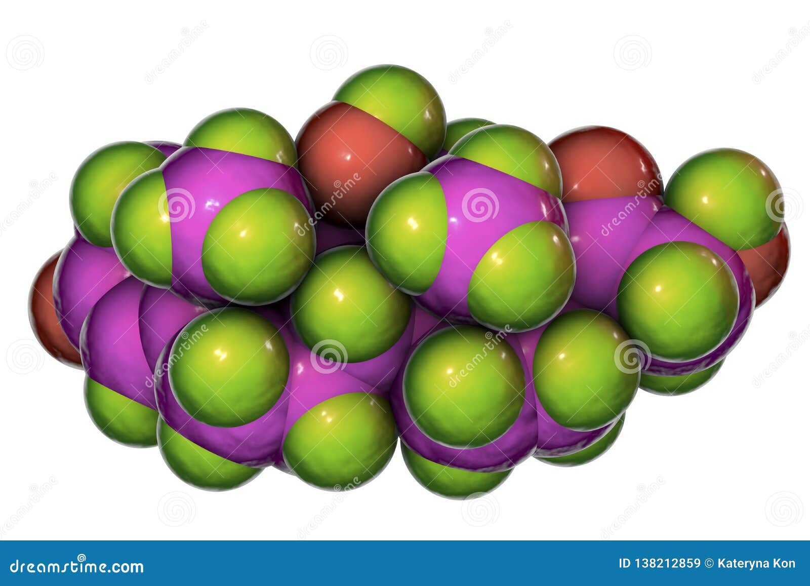Molecule Of Cortisol Hormone Stock Illustration Illustration Of Model