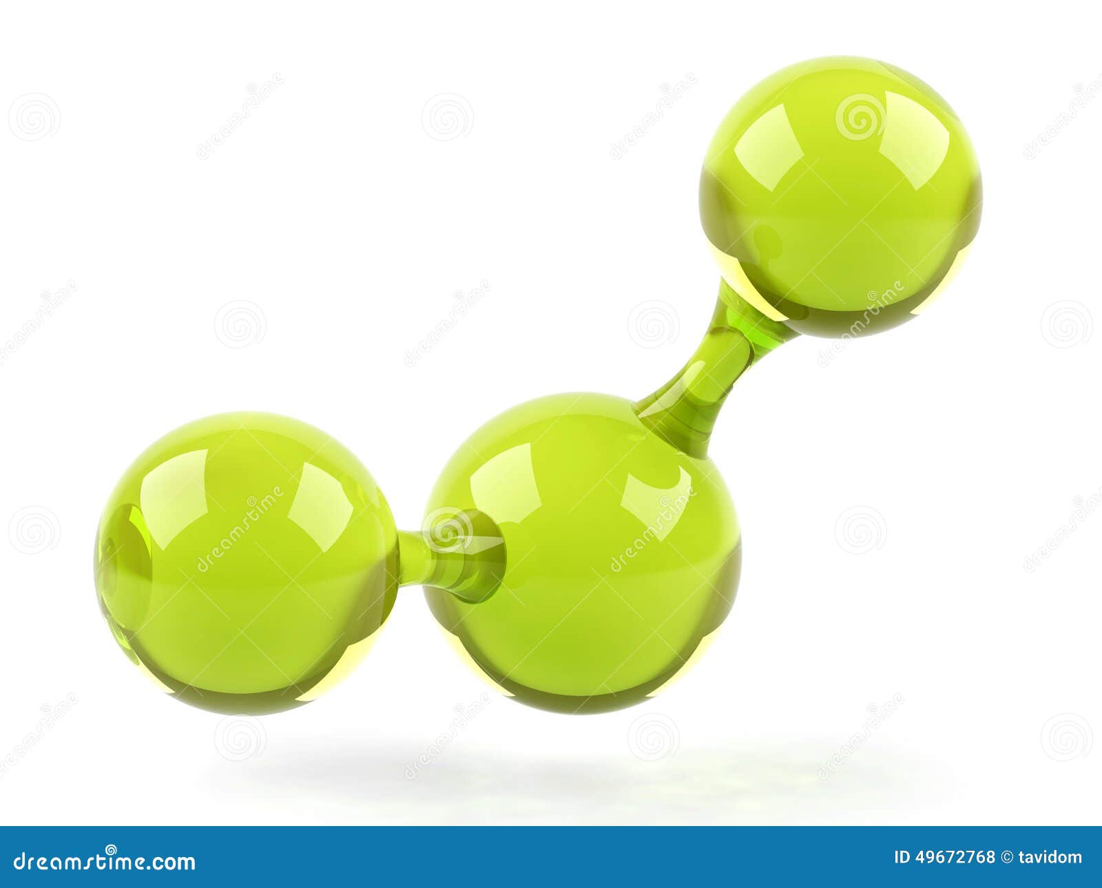Molecule.3d illustration. stock illustration. Illustration of molecule ...