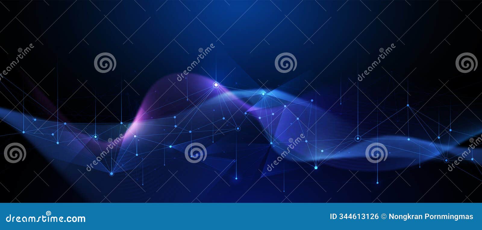 Vector Digital Datum, Molecule Background. Big Data, Hi Tech Technology ...