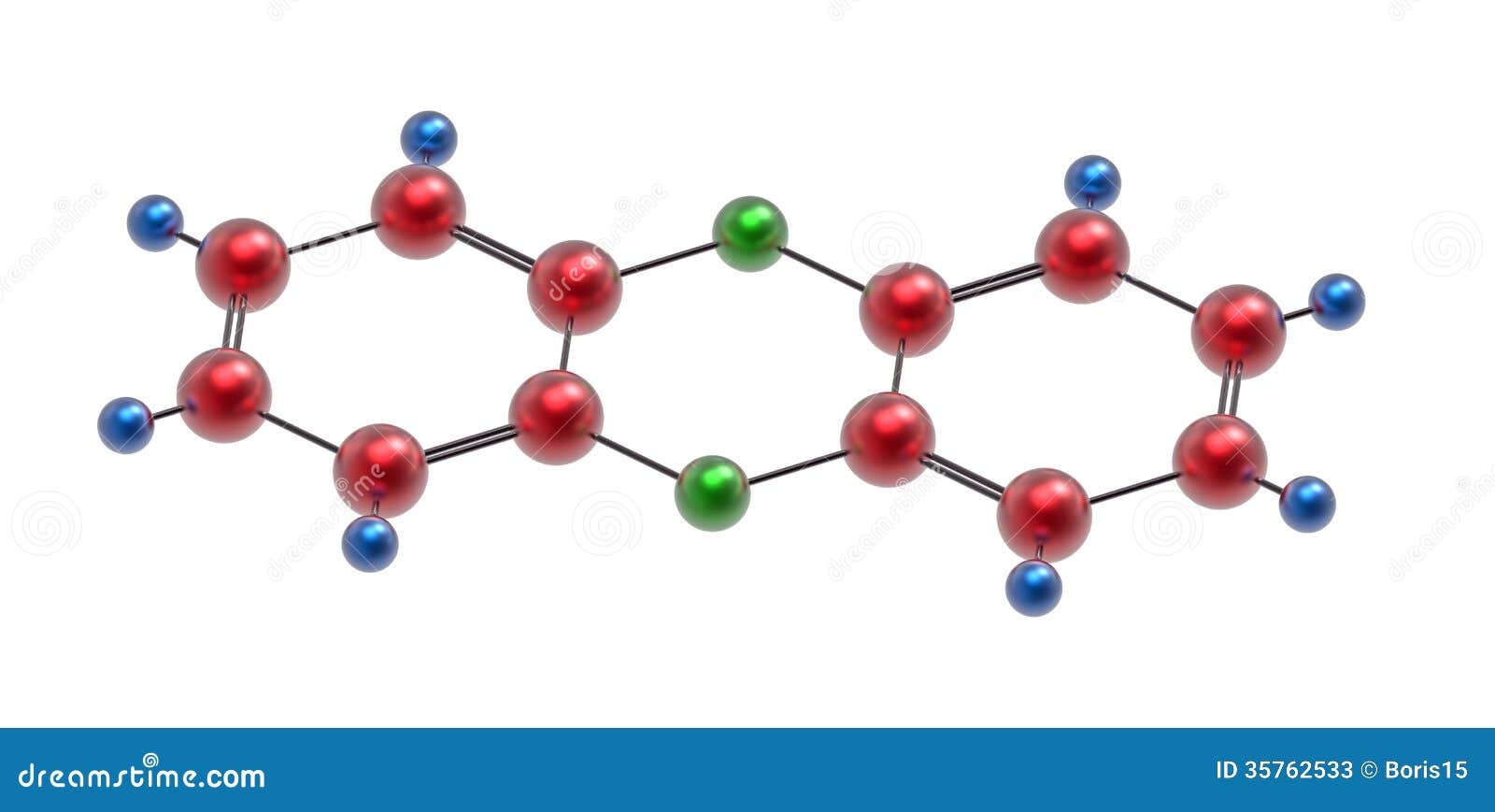 Molecule of dioxin stock illustration. Illustration of dibenzodioxin ...