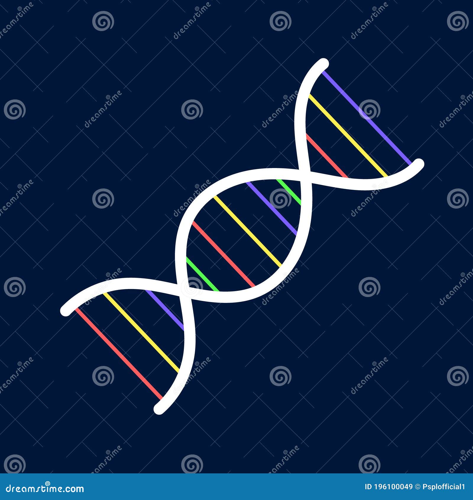 Molecule Dna Design Vector Objects Illustration Science Elements and ...