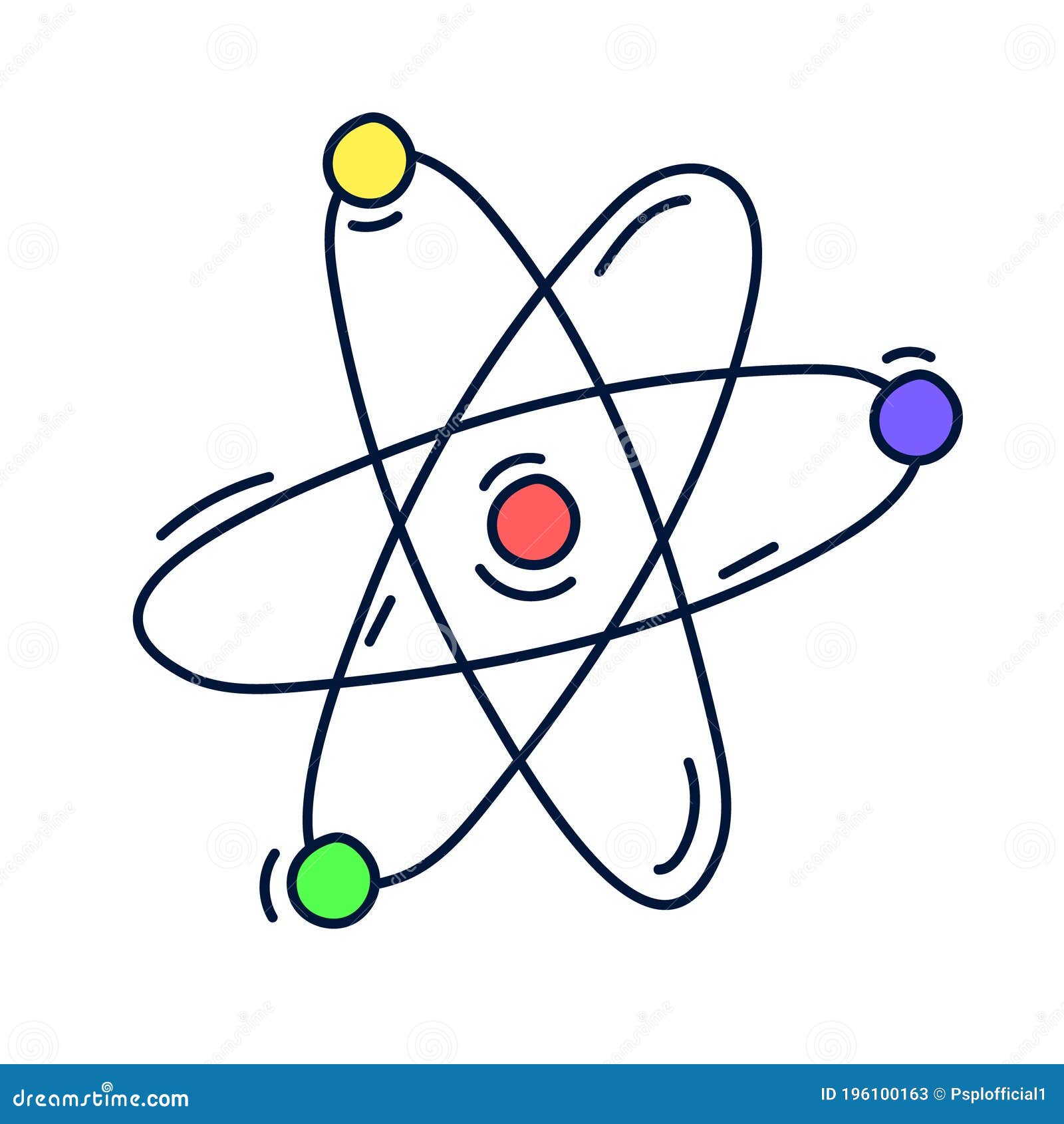 Molecule Dna Design Vector Objects Illustration Science Elements and ...