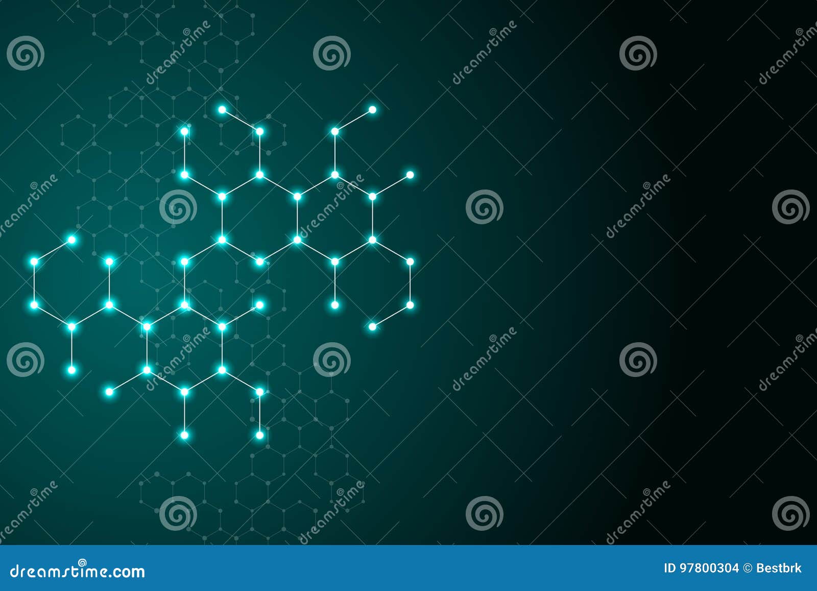 Molecule Dna, Genetic and Chemical Compounds, Illustration Stock ...