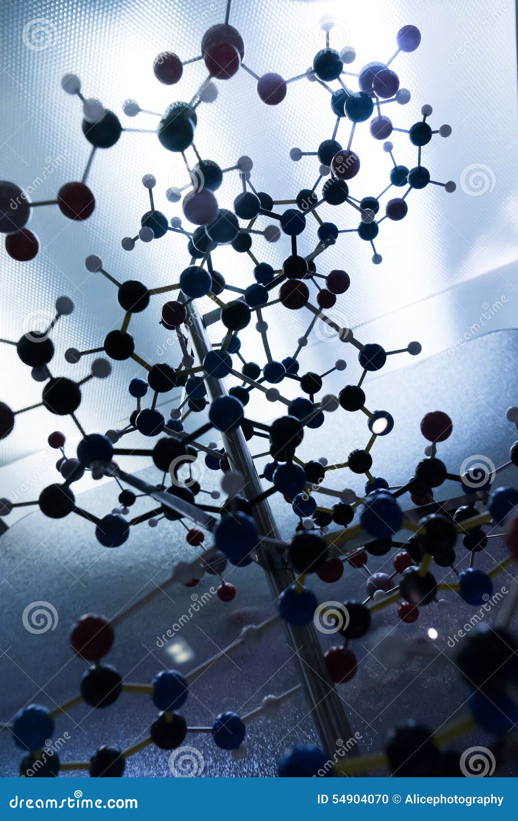 Molecule, DNA in Laboratory Lab Test, Chemistry Stock Photo - Image of ...