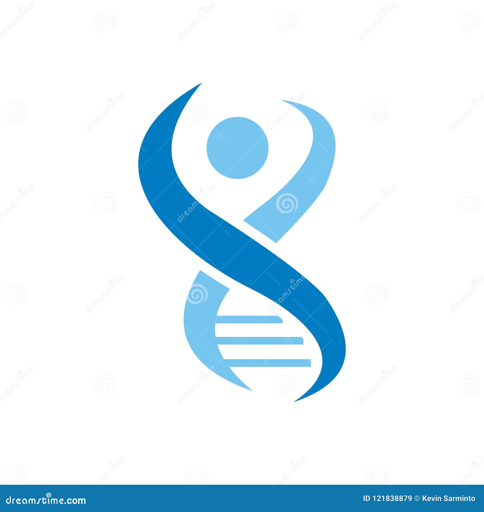 Molecule DNA logo stock illustration. Illustration of graphic - 121838879