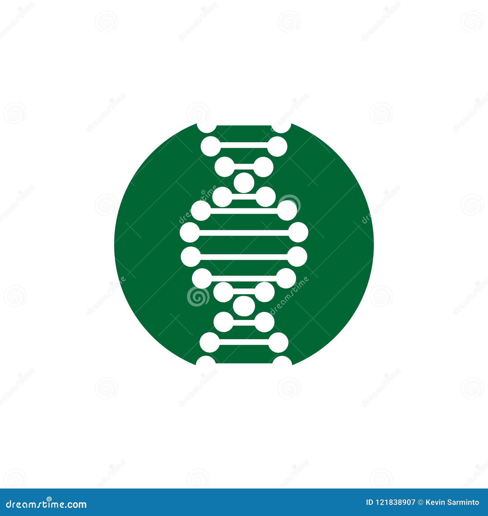 Molecule DNA logo stock illustration. Illustration of genetic - 121838907