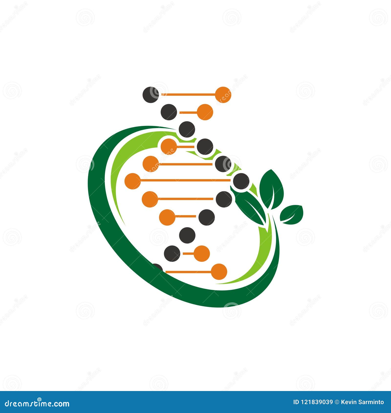 Molecule DNA logo stock illustration. Illustration of logo - 121839039