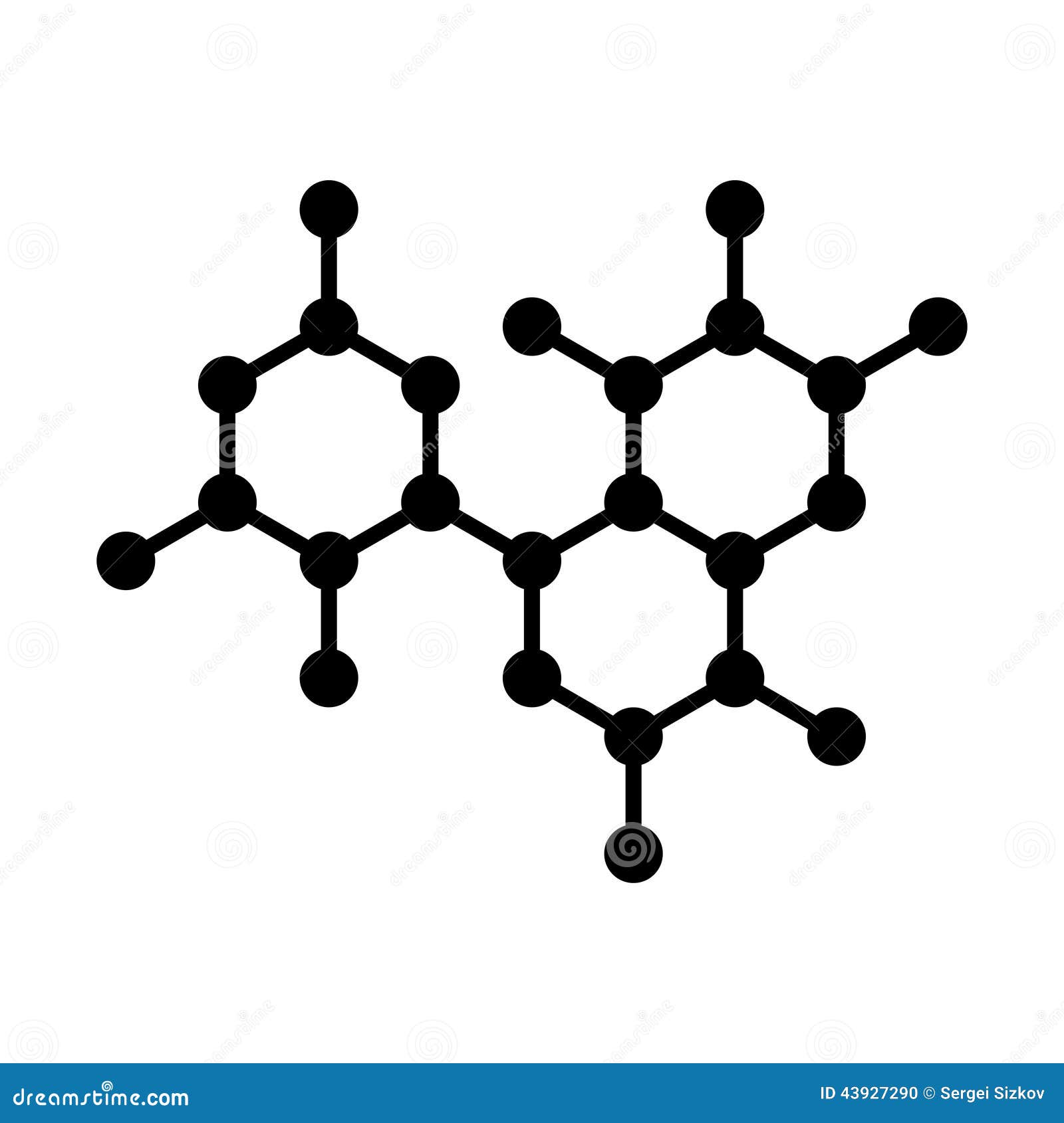 Molecule Dna Structure Icon Vector Stock Vector Illustration Of Atom