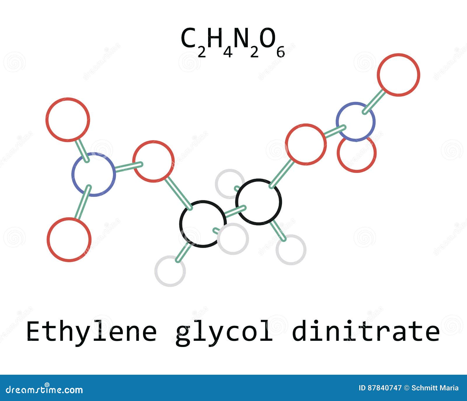A Molecule Of Ethylene. Cartoon Vector | CartoonDealer.com #120471311