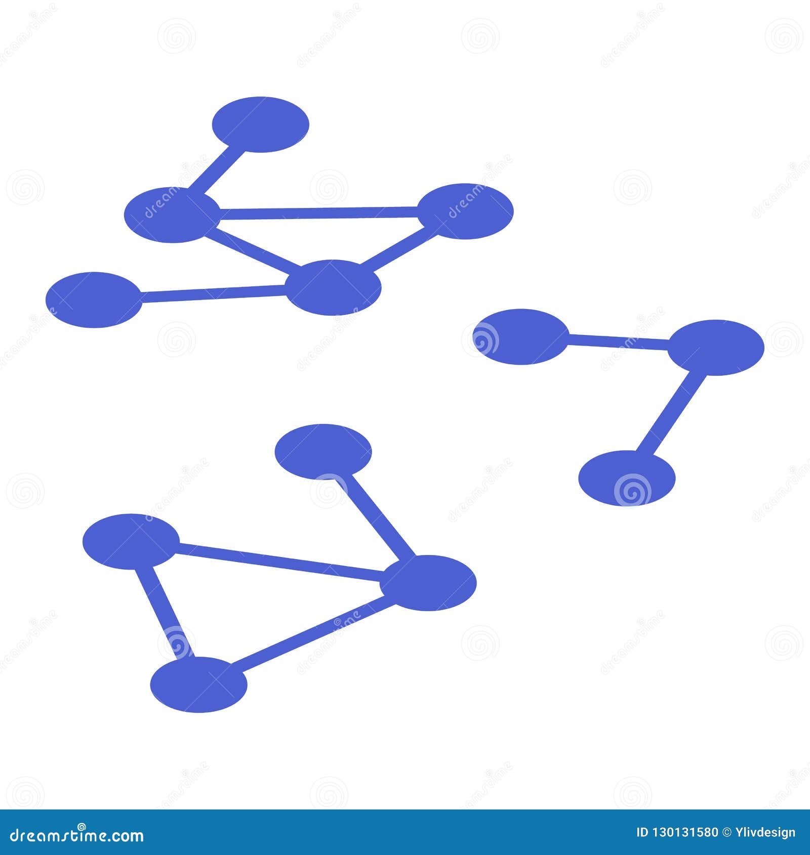 Molecule Example Icon, Isometric Style Stock Vector - Illustration of ...
