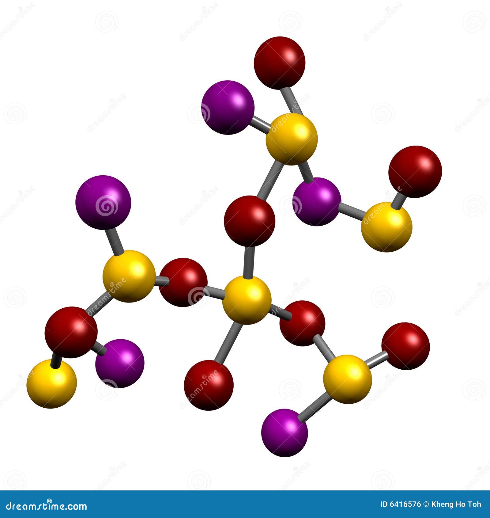 Molecule Formation Isolated Stock Illustration - Illustration of atom ...