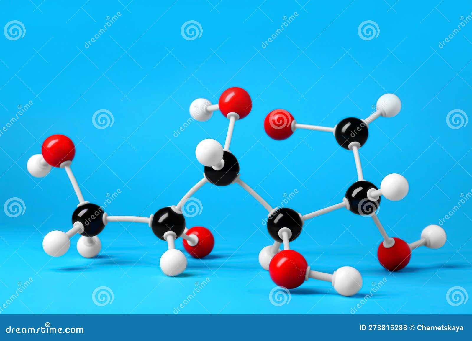 Glucose Molecule Model Project