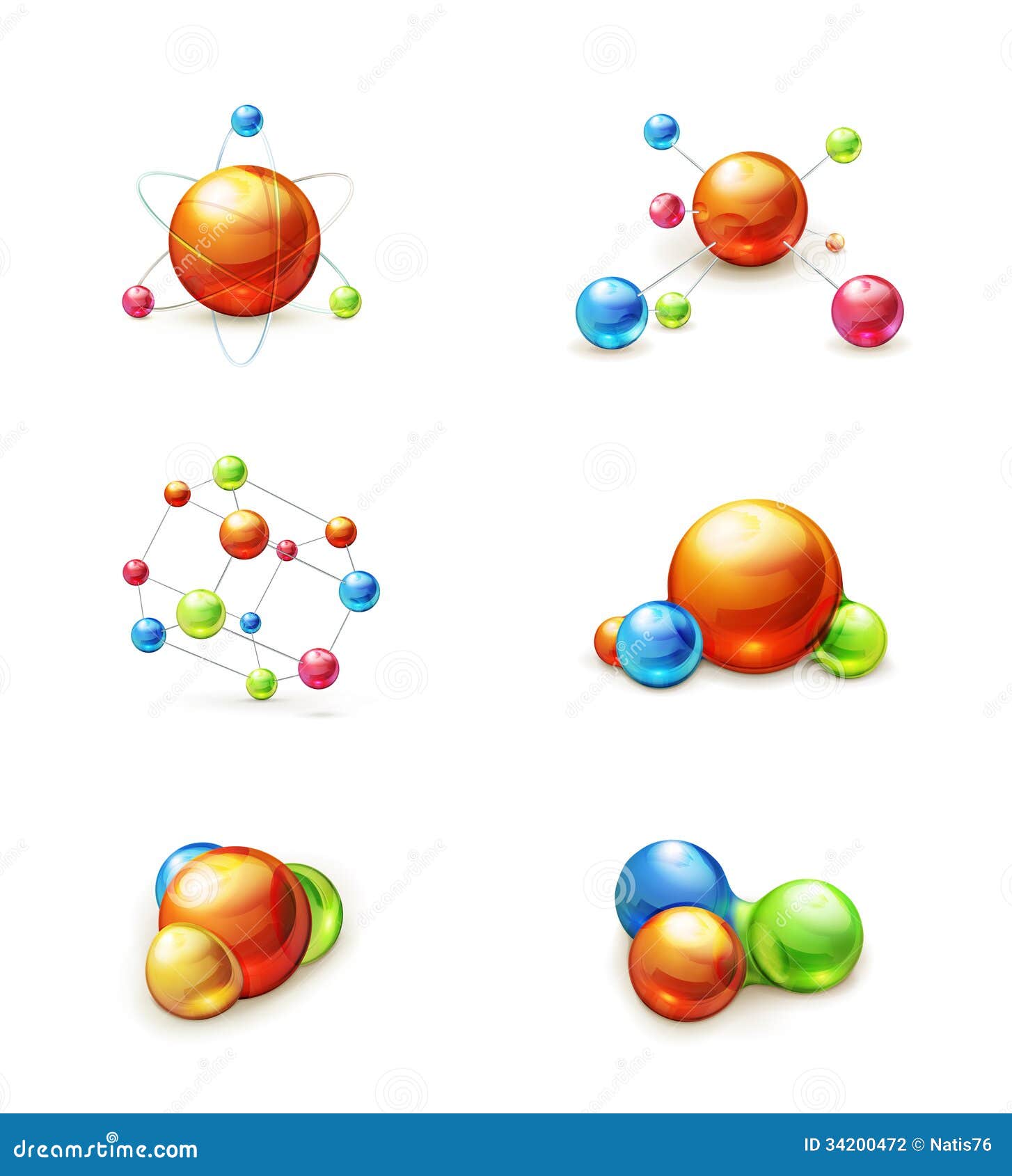 Molecule Icon, Vector Logo | CartoonDealer.com #170931038