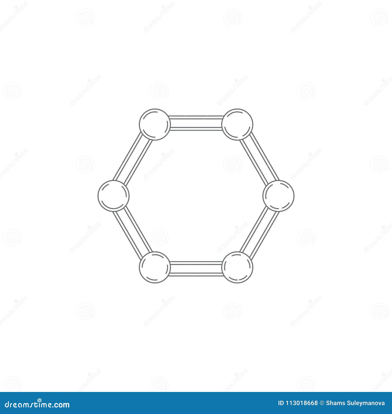 Molecule Icon. Simple Element Illustration. Molecule Symbol Design ...
