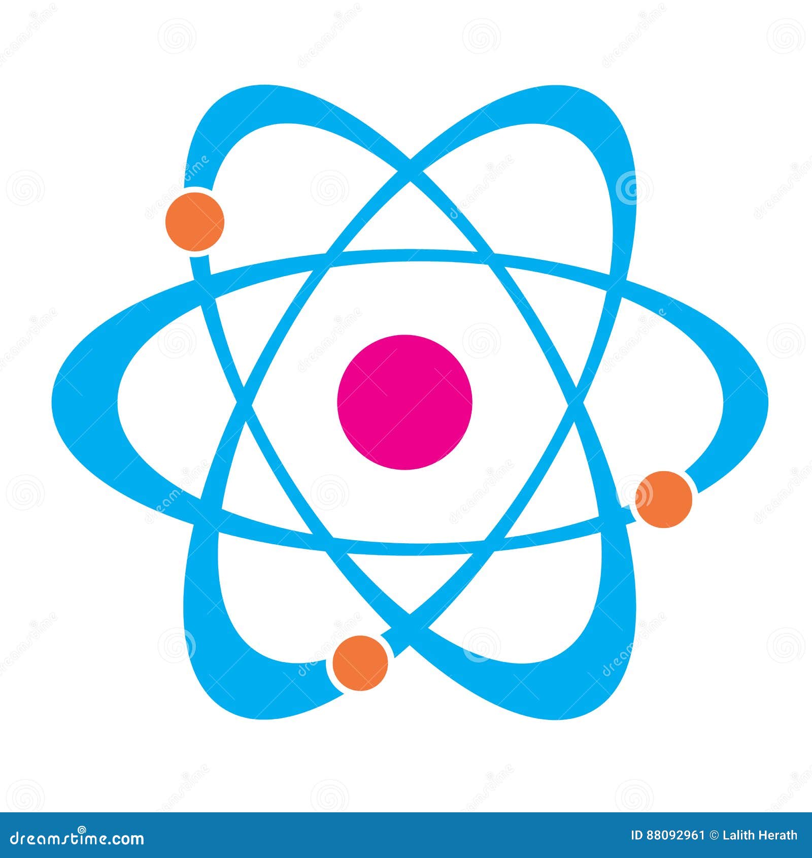 Molecule icon stock illustration. Illustration of chemistry - 88092961