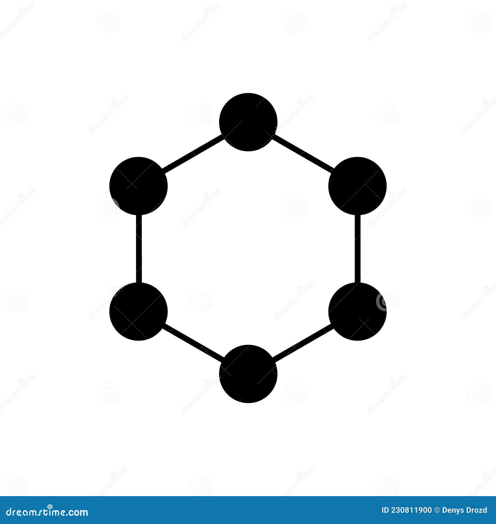Molecule Icon Vector. Atom and Electron Illustration Sign. Chemistry ...