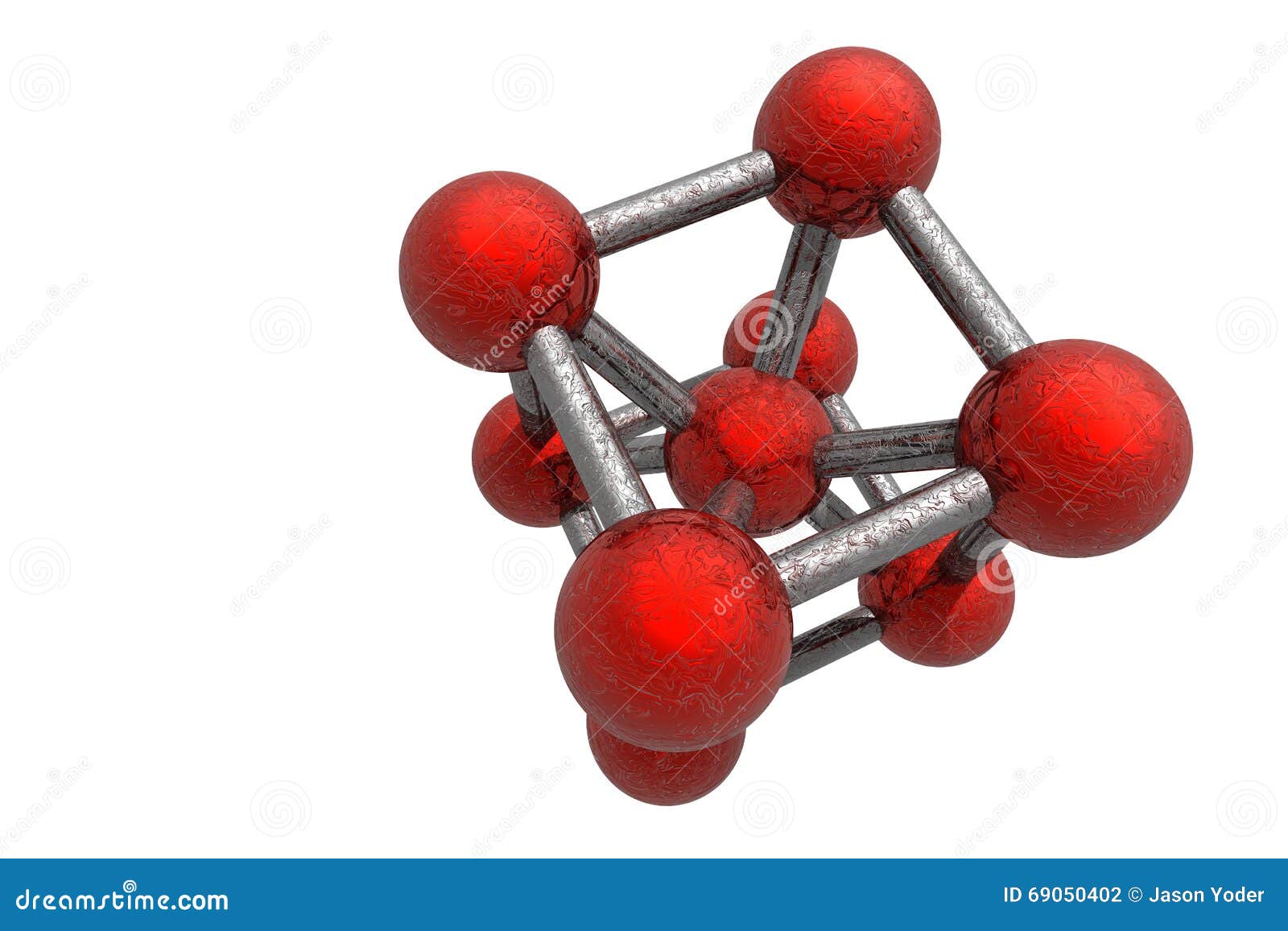 Molecule Illustration stock illustration. Illustration of construction ...
