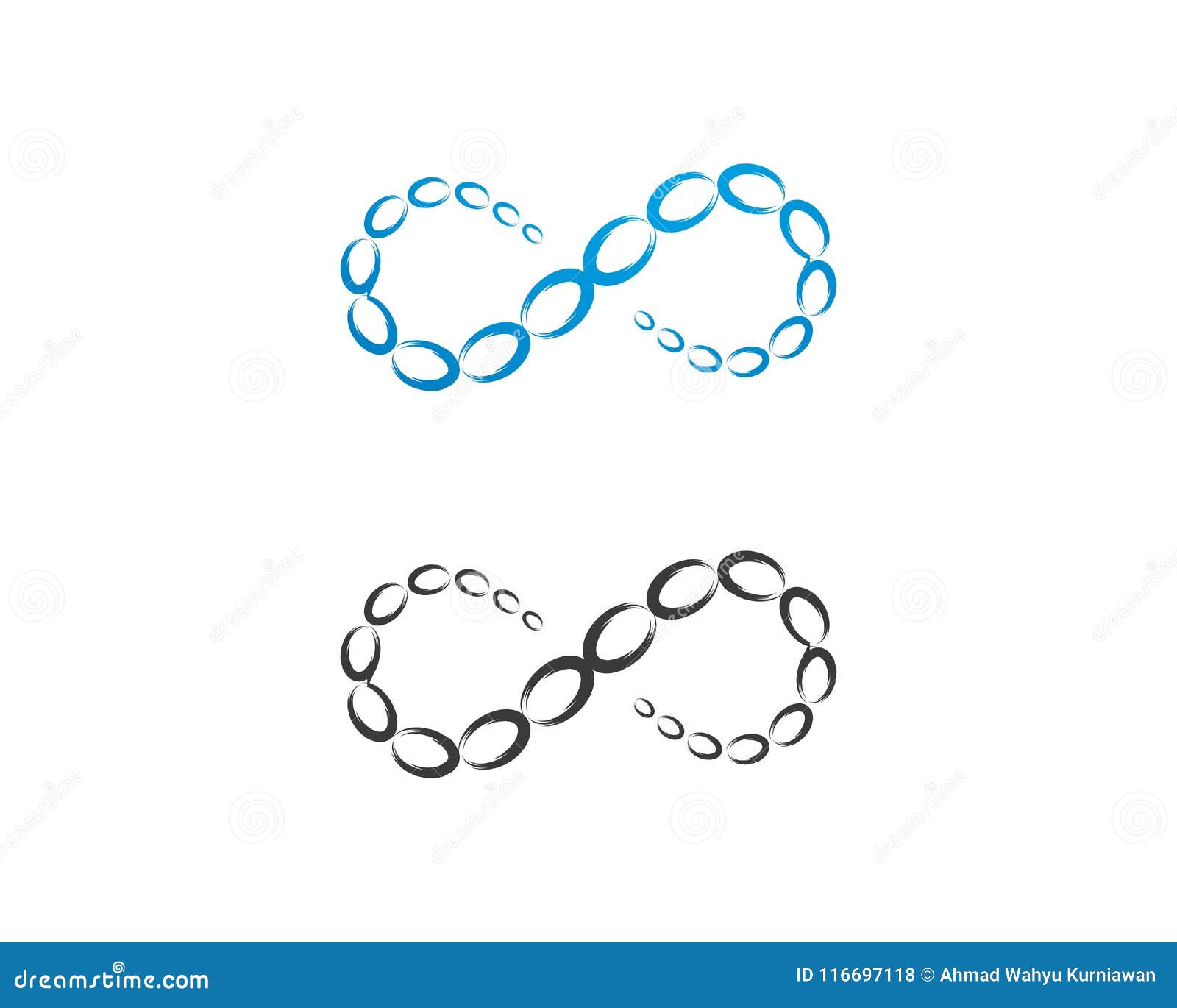 Molecule Infinity Ilustration Stock Vector - Illustration of science ...