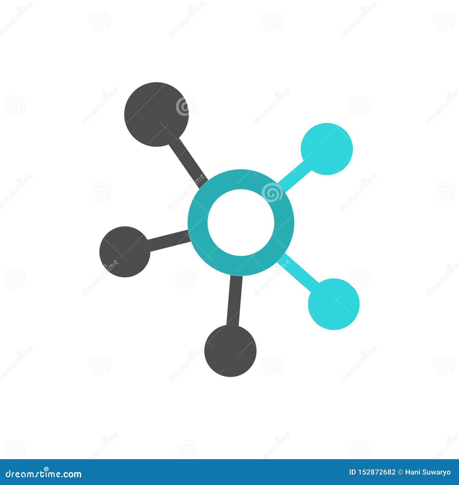 Molecule Logo, Connection Logo Icon Template Stock Vector ...