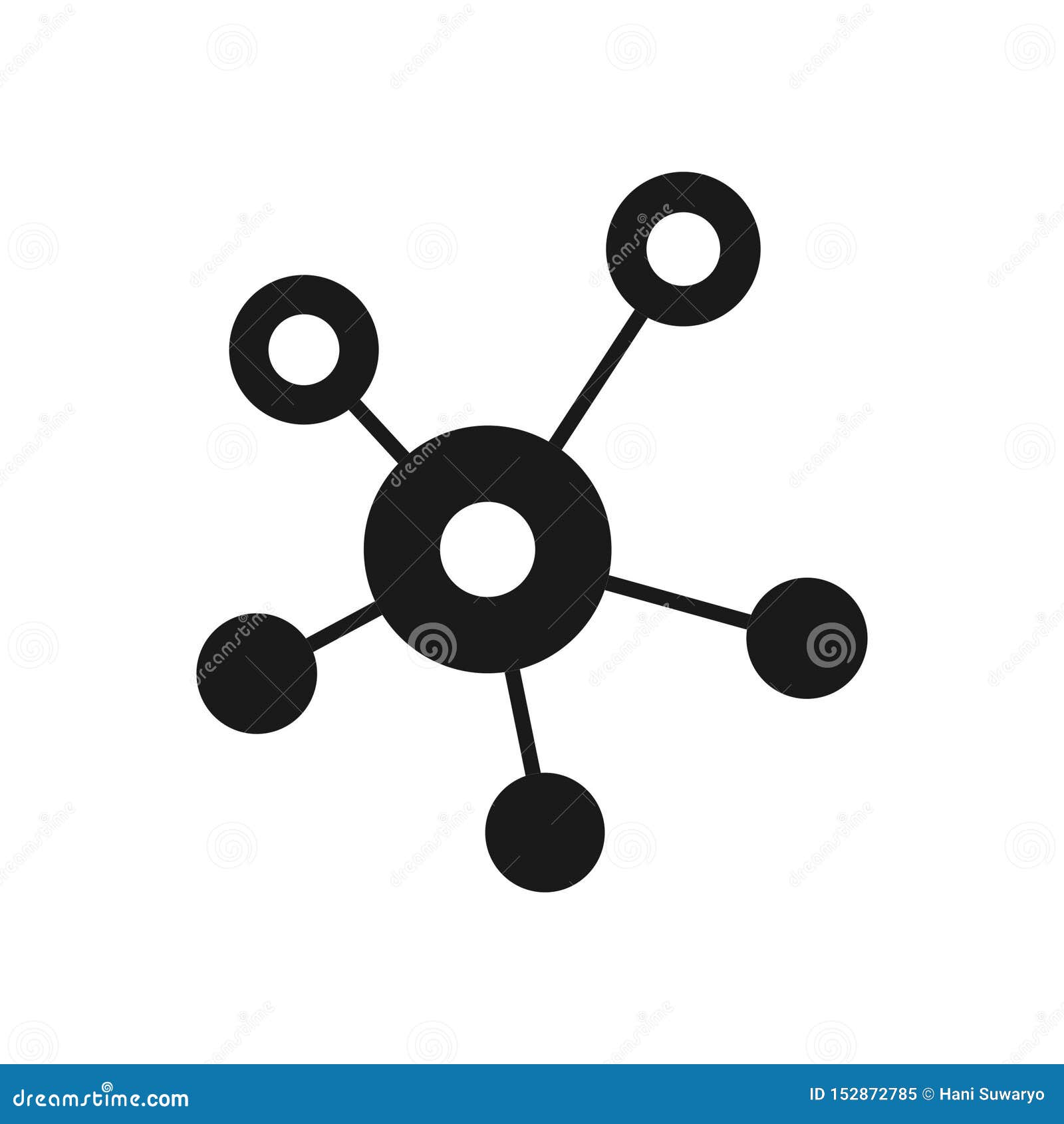 Molecule Logo, Connection Logo Icon Template Stock Vector ...