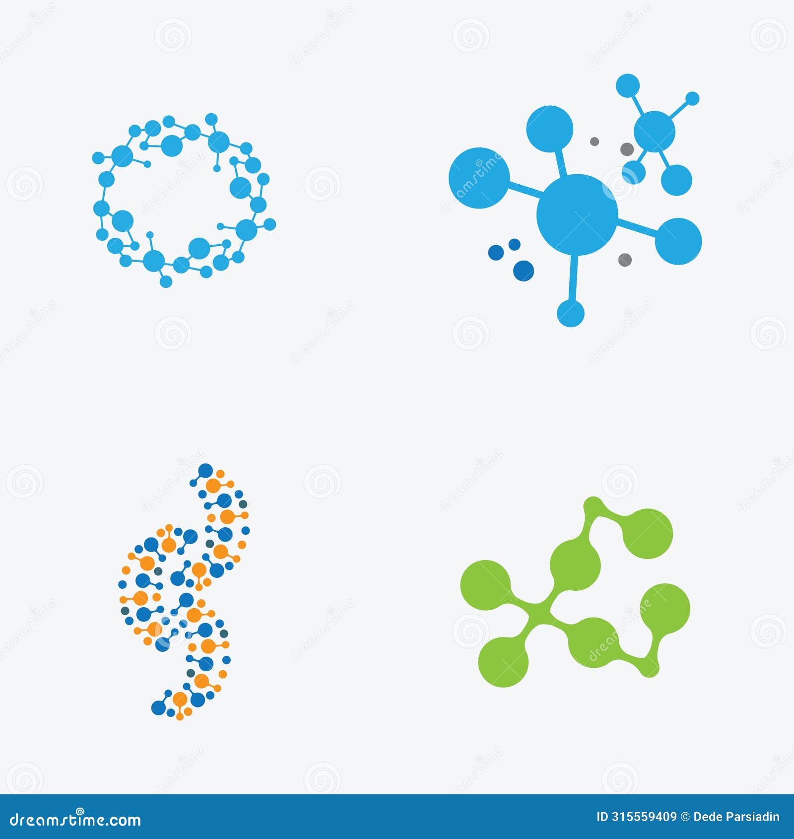 Molecule Logo Icon Vector Template Stock Vector - Illustration of logo ...