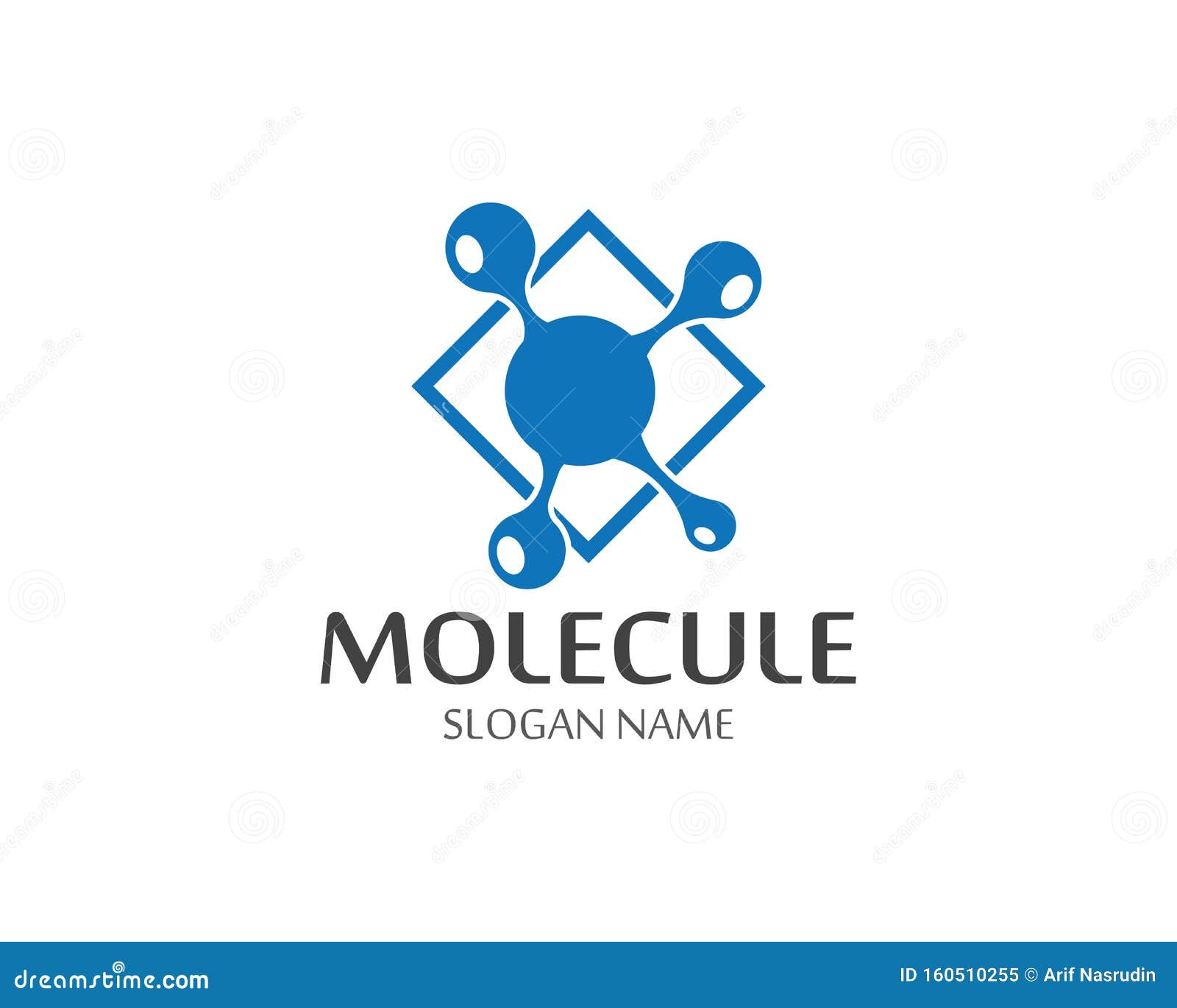 Molecule Logo Vector Icon Template Stock Illustration - Illustration of ...
