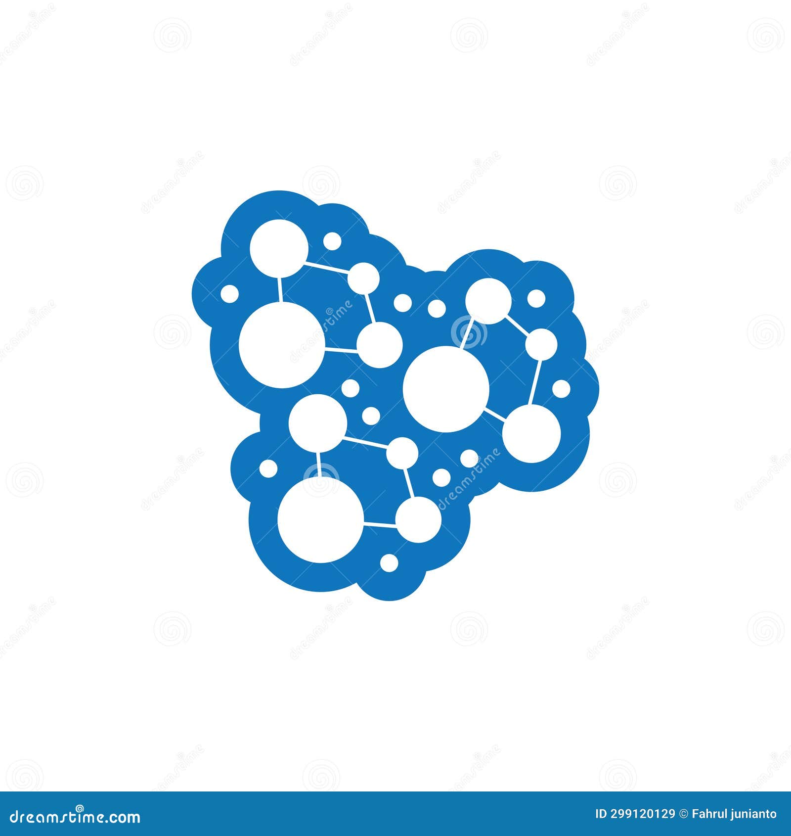 Molecule Logo Vector Template Illustration Stock Illustration ...