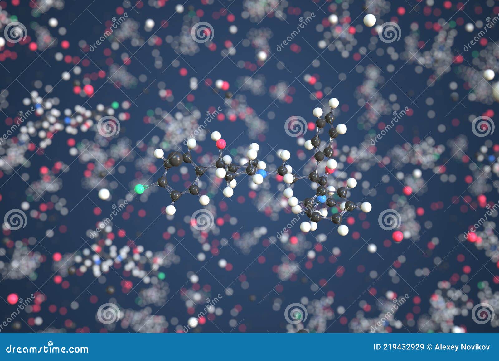 Loperamide Molecule, Molecular Structures, Imodium, 3d Model ...