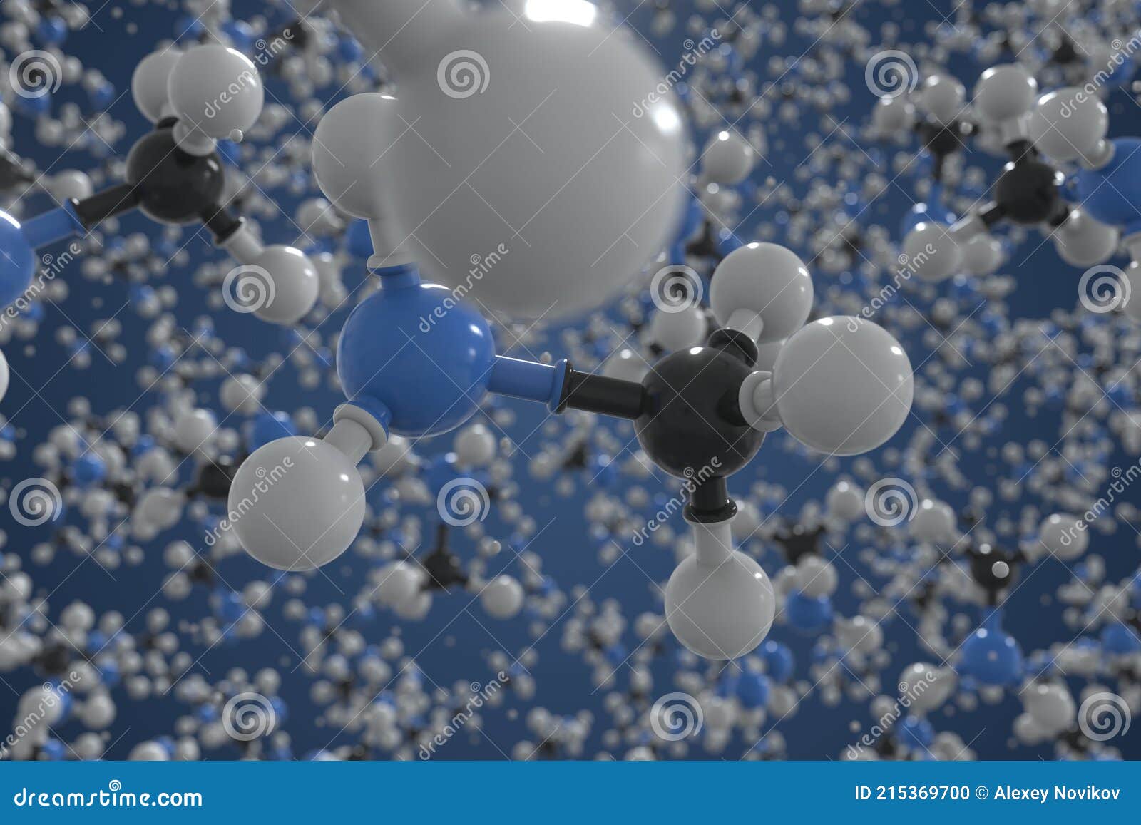 Methylamine, Molecular Structures, Ch3nh2, 3d Model, Structural ...