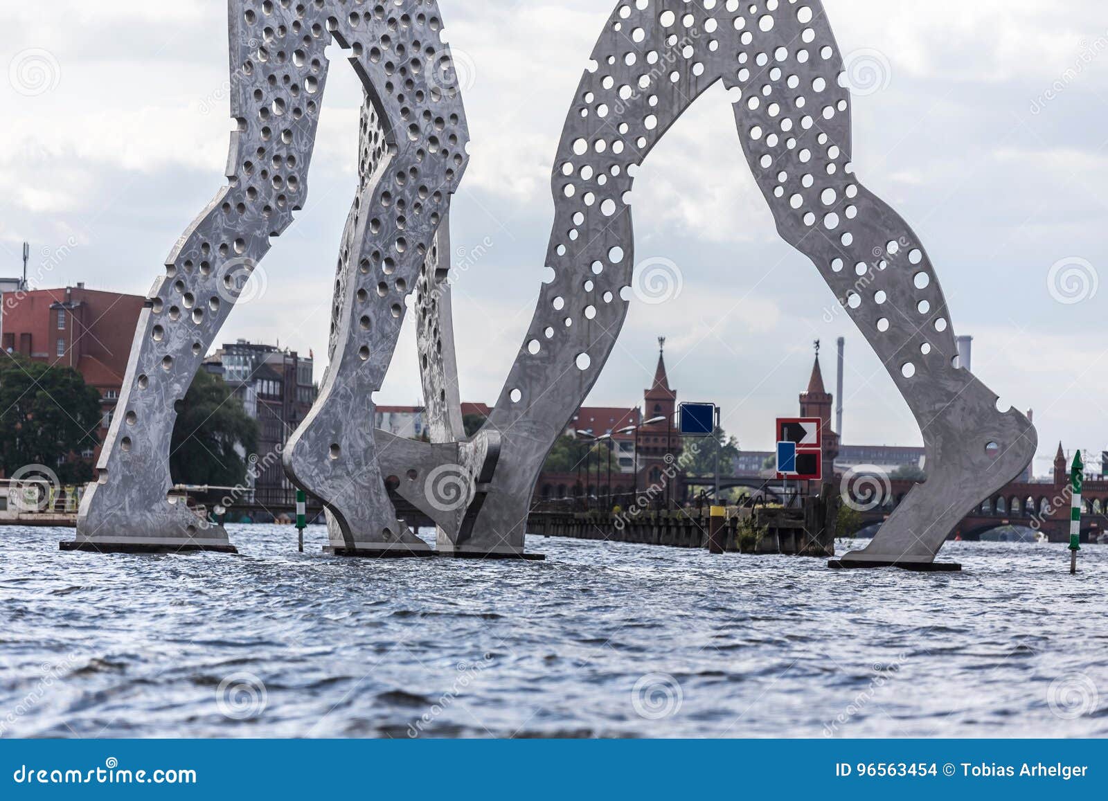 Molecule Man Berlin Germany Editorial Stock Image - Image of famous ...
