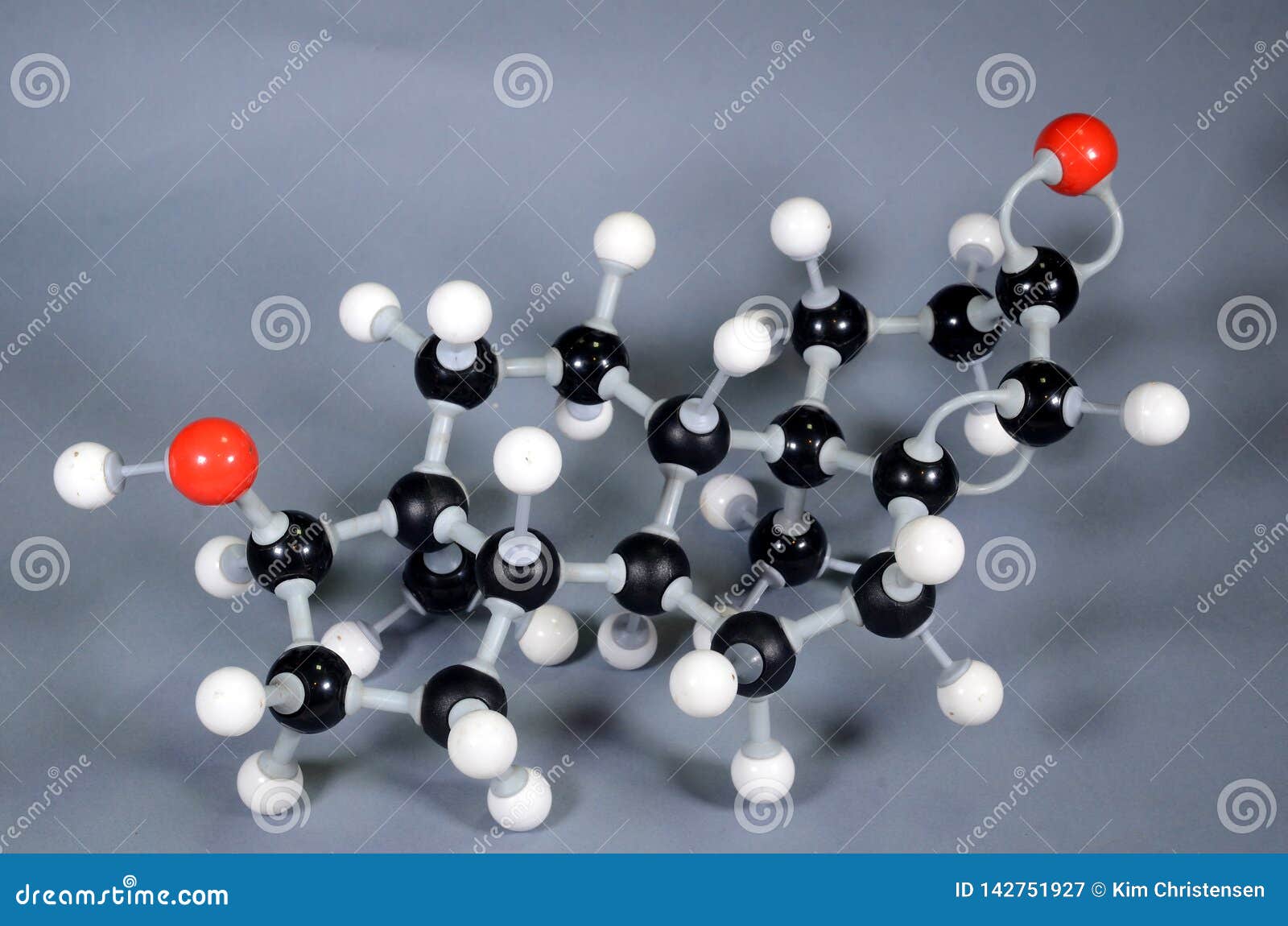 Molecule Model of Testosterone Stock Image - Image of tutorial ...
