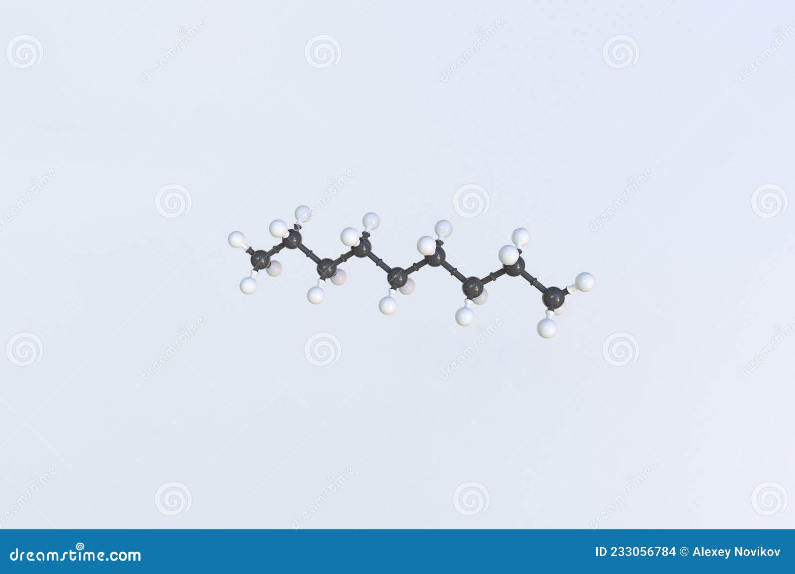 Nonane Molecule