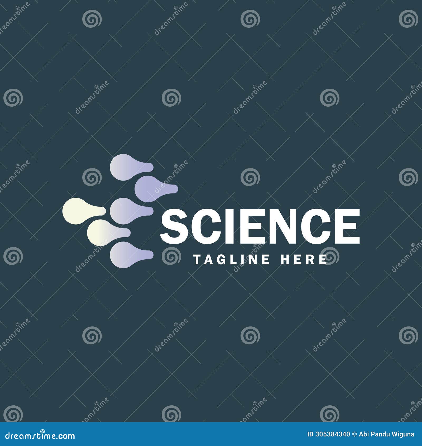 Molecule Science Logo Vectorr Illustration Template Design Stock ...